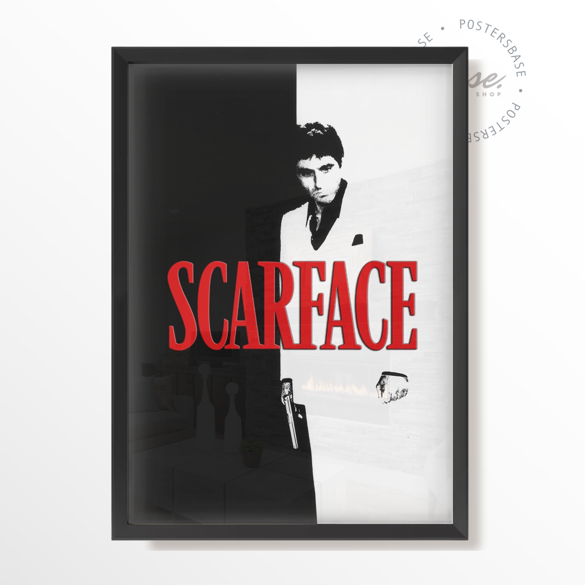 Framed Scarface Poster