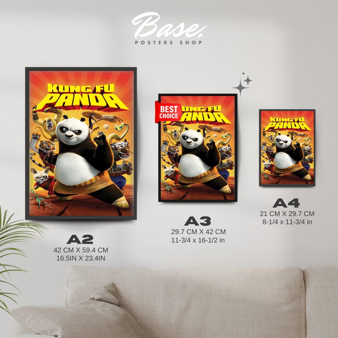 Kung Fu Panda 1 Poster Universal Pictures Kung Fu Panda 1 4