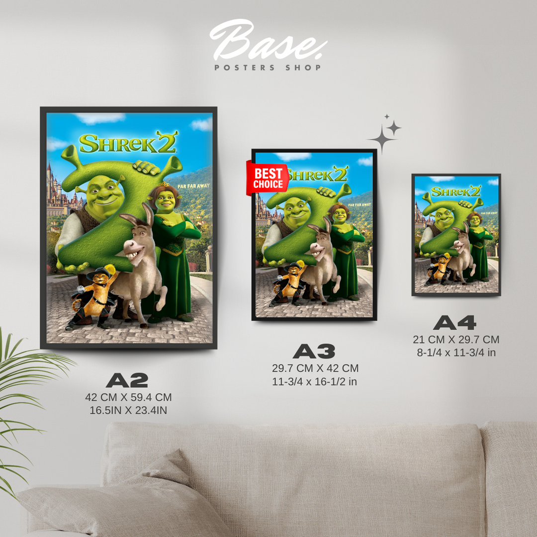 Affiche De Shrek 2